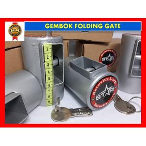 Jual Gembok Pintu Dorong Ruko Pagar Rumah Pabrik Kuat Kokoh Tebal ...