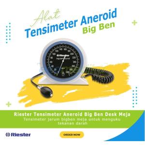 Jual Tensimeter Aneroid Big Ben Meja Riester Germany/Bigben Desk ...