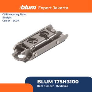 Jual BLUM MOUNTING ENGSEL 175H3100 CLIP MOUNTING PLAT STRAIGHT 0MM ...