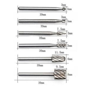 Jual Alat Putar Set mata bor, 6 jenis ukuran yang berbeda untuk bahan ...