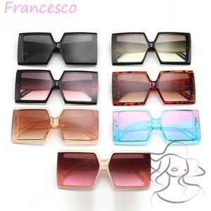 Jual Francesco Kacamata Hitam Vintage Gaya Korea Frame Kotak Besar ...