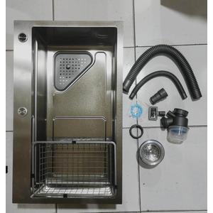 Jual TERBAIK IGM IB 018 BAK CUCI PIRING 75x45X23CM KITCHEN SINK 2 WARNA ...