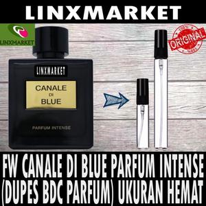 Jual FRAGRANCE WORLD CANALE DI BLUE PARFUM INTENSE CLONE BDC PARFUM ...