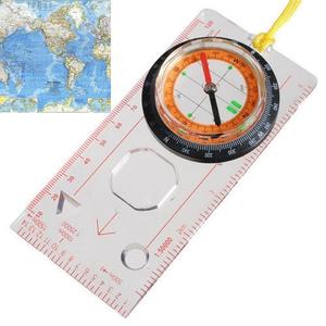 Jual Mm Map Scale Ruler Compass Professional All In One Outdoor ...