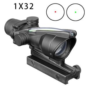 Jual Tactical Style 1X32 Red Green Dot Sight Real Fiber Optic - Kota ...