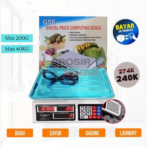 Jual Timbangan Buah Digital 40Kg /Timbangan Digital / Timbangan Buah ...