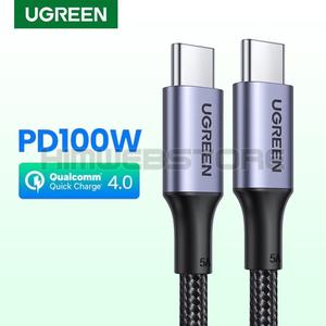 Jual UGREEN 70429 Type C To Type c Power Delivery PD 100W Kabel Kabel ...