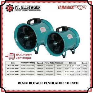 Jual Portable Ventilator Blower Exhaust 10 YAMAMAX PRO 10 Inch - Kota Surabaya - CV hanum ...