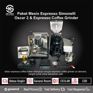 Jual Paket Mesin Espresso SIMONELLI OSCAR 2 II Coffee Maker & Grinder ...