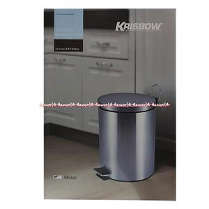 Jual Krisbow Tempat Sampah 12L Tong Tempat Sampah dengan Injakan Push Murah - Jakarta Utara ...