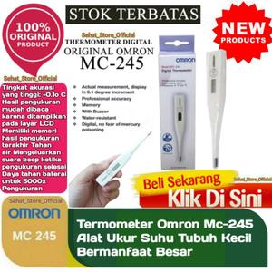 Jual Thermometer Digital Omron MC 245 Alat ukur Suhu Tubuh OMRON MC-245 - Kota Surabaya ...