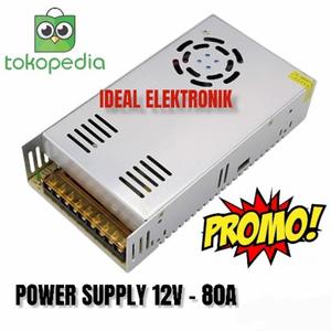 Jual Adaptor 12V 80A Power Supply Switching LED Jaring 80 Ampere 12 Volt - Jakarta Pusat - KNE ...