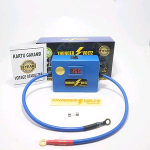 Jual promo.!! Stabilizer aki accu big voltage thunder voltz original ...