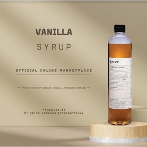 Jual DRiPP Vanilla Syrup - Perasa Minuman Berbentuk Sirup Rasa Vanilla ...