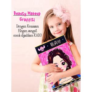 Jual Mainan Anak Menggambar Mewarnai Makeup Gambar Beauty Makeup Art ...