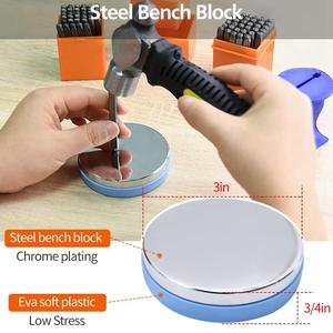 Jual Metal Stamping Kit, 74pcs 0.3cm Art Font Huruf Besar Dan Huruf ...