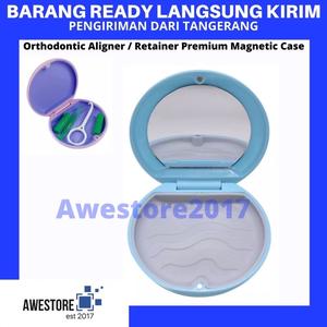 Jual Luxury Premium Kotak Tempat Retainer Box Dental Aligner Magnetic ...