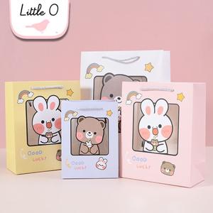 Jual MIX Paper Bag MIKA Kantong Tas Ulang tahun Goodiebag - HBD Pink S ...