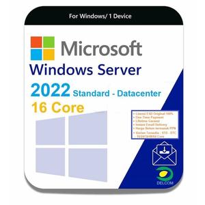Jual Win Server 2022 Standard 16 Core original Product Key esd lifetime ...