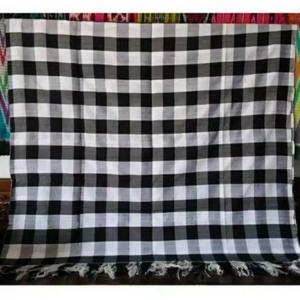 Jual kain poleng kotak catur hitam putih khas adat bali INDOSCPAE ...