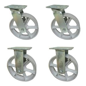 Jual Roda Besi Heavy Duty 8" (2Hidup 2 Mati) Toyoda Best - Kota ...