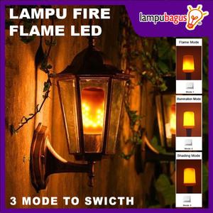 Jual Lampu LED Api / Bohlam LED Fire Flame / Lampu Efek Api 3 Mode 3 ...