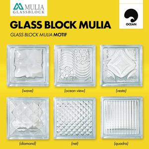 Jual GLASS BLOCK DINDING MULIA GLASS BLOK KACA RUMAH MOTIF - 1 dus ...