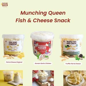 Jual Munching Queen : Fish and Cheese (Original) Snack / Jajanan Sehat ...