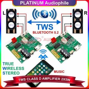Jual Modul Bluetooth TWS Amplifier Mini Class D 2X5W Modul Bluetooth 5. ...