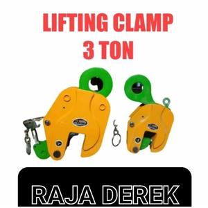 Jual ATM Vertikal Lifting Clamp Cap. 3 Ton / Klem Besi 3 Ton - Jakarta Barat - AnekaTeknikMesin ...