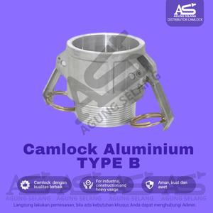 Jual Camlock B 3 inch aluminium tipe B300 Male Thread Coupler 3" - Kab ...