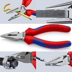 Jual Tang Kombinasi 08 22 145 KNIPEX Needle-Nose Combination Pliers ...