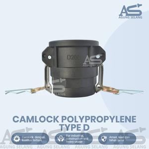 Jual Camlock PP D 2inch Polypropylene type D200 Drat Female Thread ...