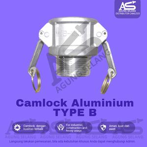 Jual Camlock B 1 1/4inch aluminium tipe B125 Male Thread Coupler 1 1/4 ...