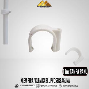 Jual KLEM PIPA I KLEM KABEL PVC I KLEM SERBAGUNA 1INC - Kota Bandung ...