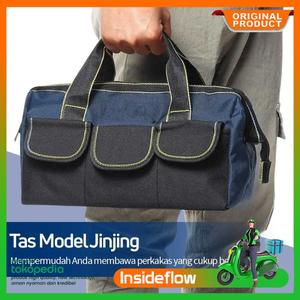 Jual Tas Perkakas Tool Kit Bag Storage Box Wear Peralatan Tukang ...
