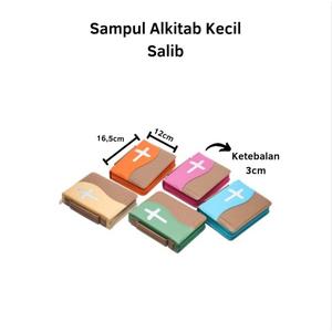 Jual Sampul Alkitab Kecil - Salib - Sampul Alkitab Warna - Cover ...