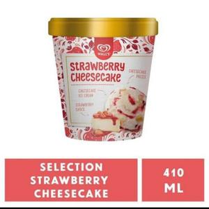 Jual ice cream walls strawberry cheesecake 410 ml ♦️♦️ - Kota Surabaya ...