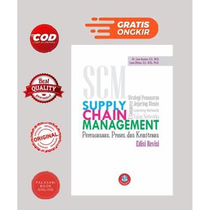 Jual Buku Supply chain management perencanaan proses dan kemitraan ...