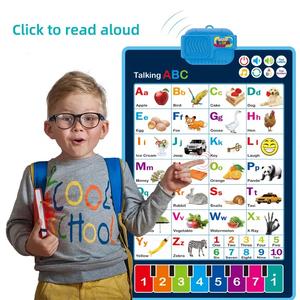 Jual Interaktif Alfabet Wall Chart Anak Balita3 +, Belajar Huruf ABC ...