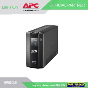 Jual APC BR650MI Back UPS Pro, BR 650VA, 6 Outlets, AVR, LCD Interface ...