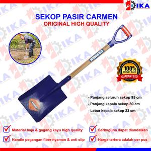Jual Original!!! Sekop Carmen Original 100% Biru / Sekop Besar Export ...