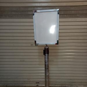 Jual Dijual Sign Board Frame A4 Potrait / Papan Tiang Antrean/ Sign ...
