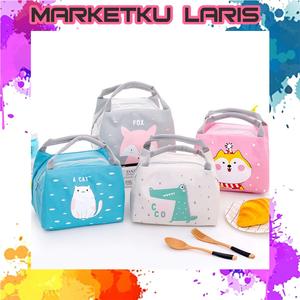 Jual Mkl - Tas Bekal Lunch Cooler Bag Box Salur Makanan Aluminium Kotak ...