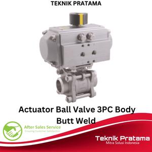Jual Actuator Ball Valve 3PC Body Butt Weld Double Acting Size 2 Inch - Ball Actuator - Jakarta ...