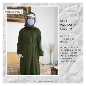 Jual APD Gown Medis APD Waterproof Medis Baju Jaga Medis Parasut Mayer ...