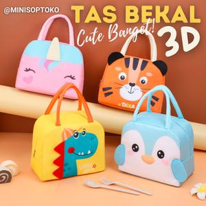 Jual Tas Bekal Lunch Cooler Bag Box Makanan Alumunium Kotak Makan ...