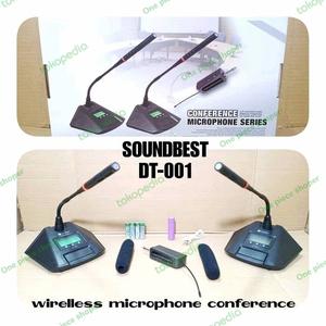 Jual MIC WIRELESS MEJA SOUNDBEST DT001/MIMBAR SOUNDBEST DT001 ORIGINAL ...