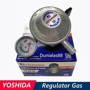 Jual BERKUALITAS Regulator Gas YOSHIDA YSD-166 Regulator gas meter SNI - Selang Gas - Kota ...