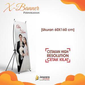 Jual CETAK X BANNER PERNIKAHAN , STANDING BANNER WEDDING - Jakarta ...
